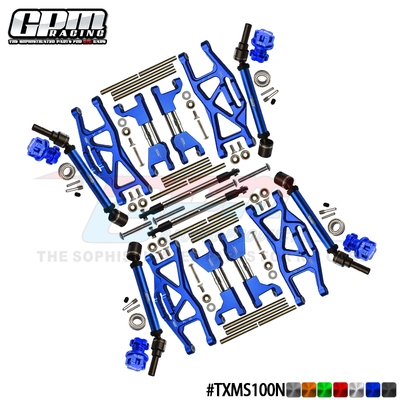 GPM 小X 1/10 MAXX铝合金加宽版套装/7075六角轮锁/单边加宽20mm
