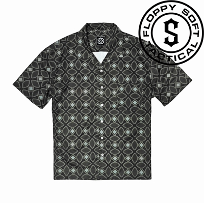 【软趴趴精制】QILO x NOVESKE Shirt半袖衬衫战术衬衫夏威夷衬衫