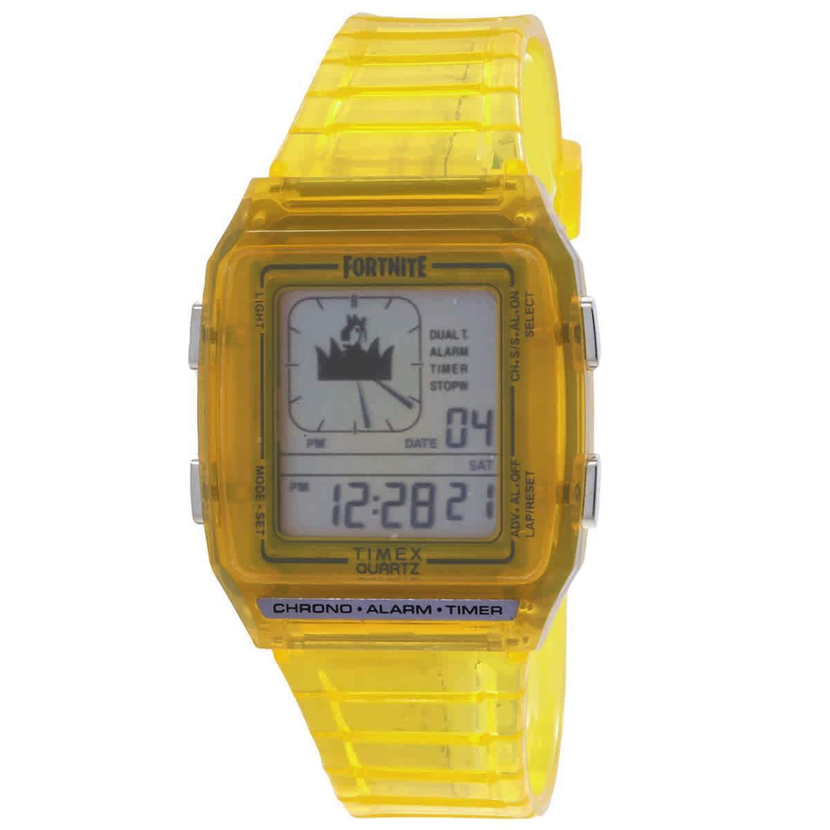 天美时Timex TW2W96600男手表Q LCA Fortnite闹钟石英