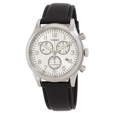 天美时Timex TW2W48100VQ男手表Waterbury Traditional计时表