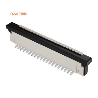 FFC3A20-13-G -||全新SMD,P=1mmCONN FFC FPC VERT 13