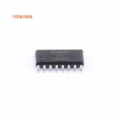 HTM1616DR-TD -[(全新SOP-16具有显示模式（7 段×4
