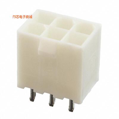 1586038-6 -[(CONN HEADER VERT 6POS 4.2MM
