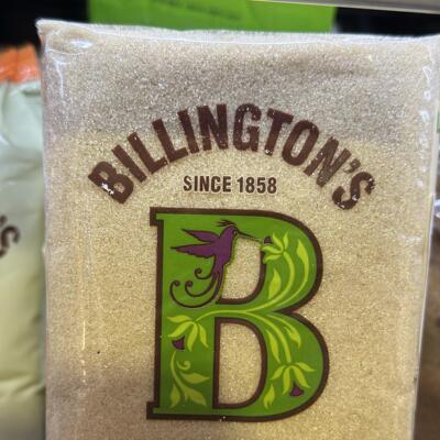 代购 毛里求斯产 BILLINGTON'S幼黄糖 light brown sugar 500克