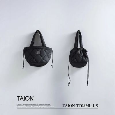 TAION 800FP 羽绒绗缝军事手提包 S TT02ML-1-S