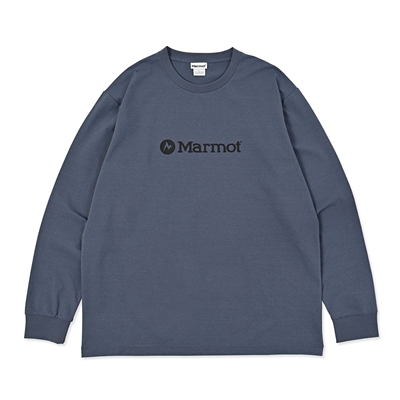 26春夏 Marmot Logo 吸水速干防UV长袖T恤 男款 MLS065