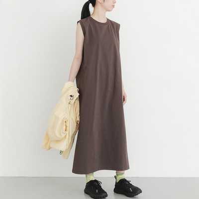 东京胖黄瓜日本代购 EKAL 清爽无袖连衣裙 FE26230-2060113