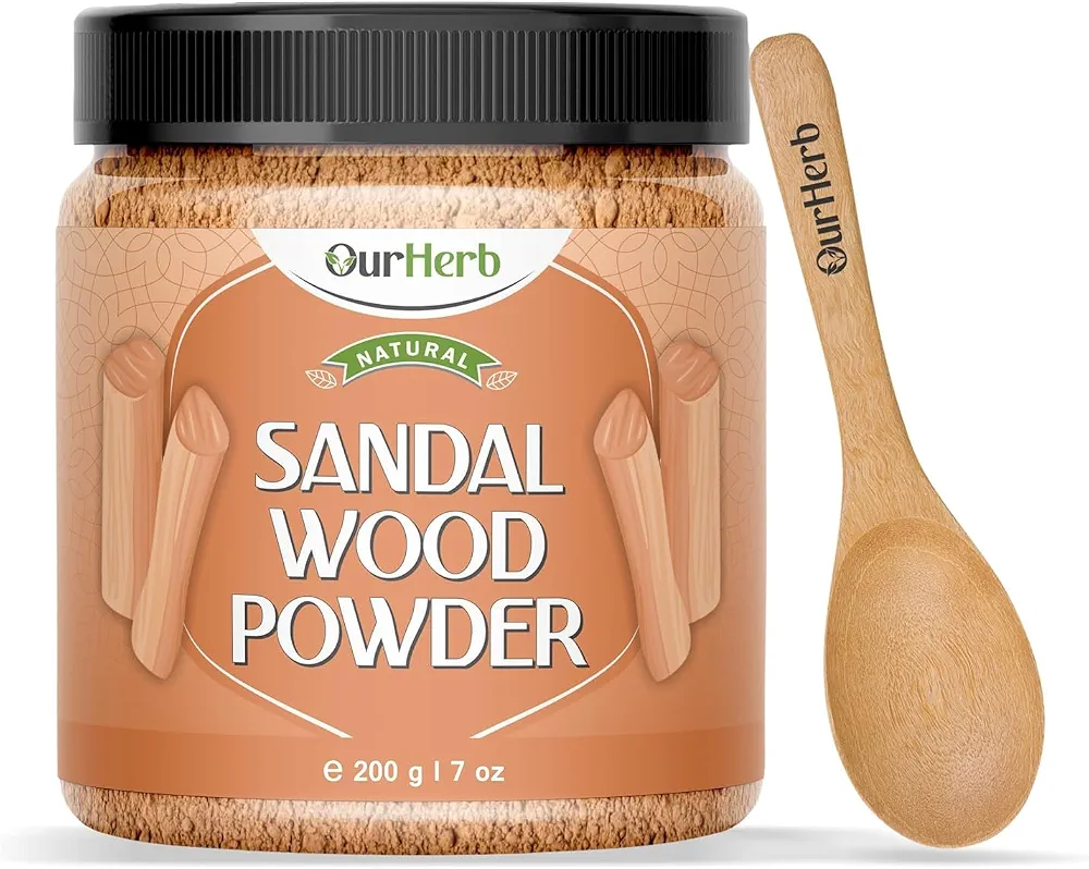 印度檀香木粉 Sandal Wood Powder白檀粉面膜粉镇静提亮控油抑痘