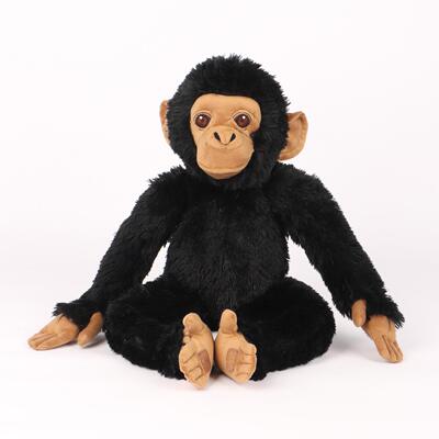 网红跨境新品Meet Punch Monkey Plush黑猩猩毛绒公仔猴子玩偶