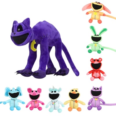 游戏周边波比微笑毛绒玩具公仔