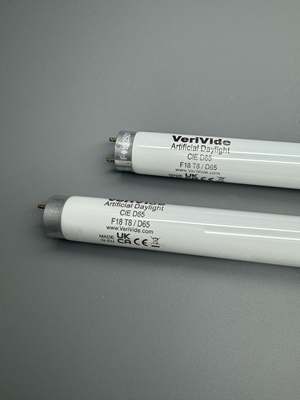 新款Uk欧标D65对色灯管VeriVide 灯箱JudgeQC专用灯管F18T8/D65