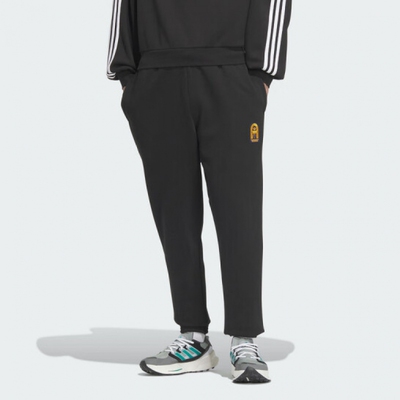 运动长裤三叶草休闲抓绒束脚男子