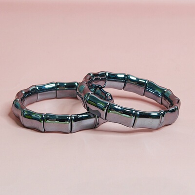 男女款太赫兹韩版竹节手链
