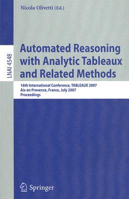 【预订】Automated Reasoning with Analytic Tableaux and Related Methods