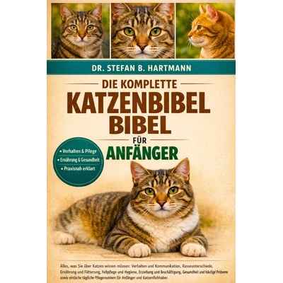预订 Die Komplette Katzenbibel Bibel Für Anfänger: Alles, was Sie über Katzen wissen müssen: Verhalten und Kommunika
