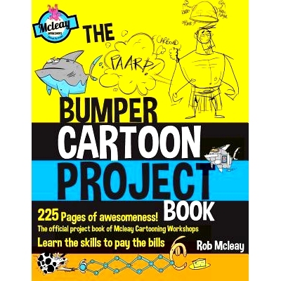 预订 The Bumper Cartoon Project Book: Of Epic Awesomeness!: 9781494748487