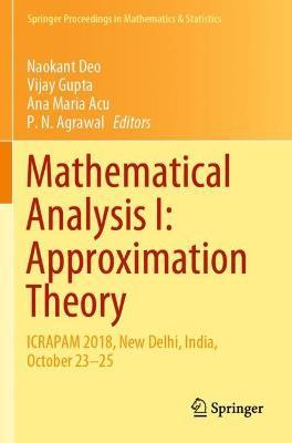 【预订】Mathematical Analysis I: Approximation Theory