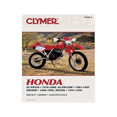 [预订]Clymer Honda XL/XR250 1978-2000, XL/XR350R 1983-1985, XR200R 9780892878215