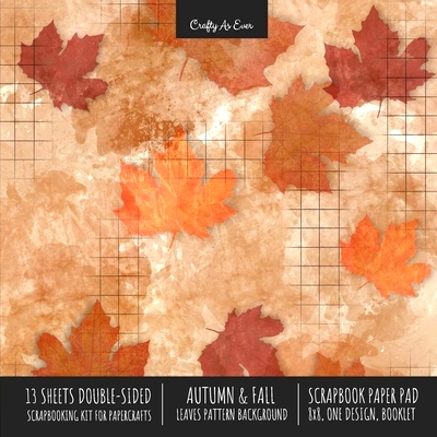 预订 Autumn Fall Scrapbook Paper Pad 8x8 Decorative Scrapbooking Kit for Cardmaking Gifts, DIY Crafts, Printmaking, Pape