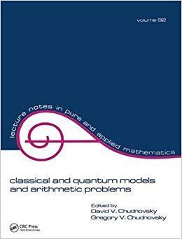 【预售】Classical and Quantum Models and Arithmetic Problems