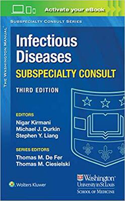 【预订】Washington Manual Infectious Disease Subspecialty Consult