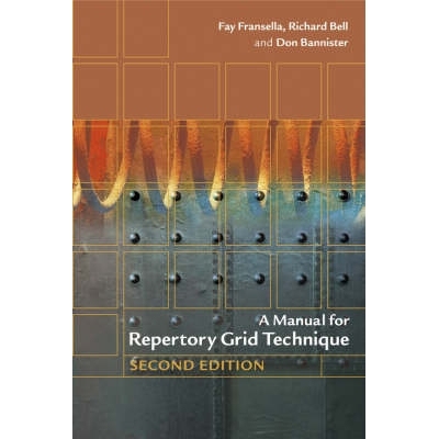 预订 A Manual For Repertory Grid Technique 2E 指令格网技术手册: 9780470854907