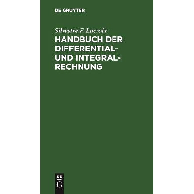 预订 Handbuch der Differential- und Integral-Rechnung: 9783111130002