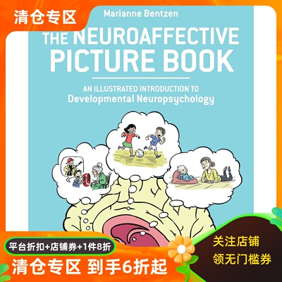 英文原版 儿童发育神经心理学趣味图谱 The Neuroaffective Picture Book: An Introduction to Developmental Neuropsychology