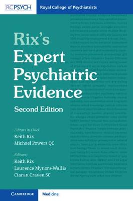 【预订】Rix’s Expert Psychiatric Evidence