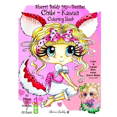 预订 Sherri Baldy My-Besties Chibi Kawaii Coloring Book: 9781945731174