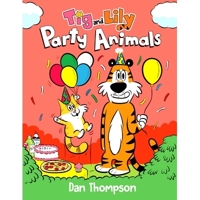 预订 Party Animals (TIG and Lily Book 2): (A Graphic Novel): (A Graphic Novel) 派对动物（TIG 和 Lily Book 2）：（图画小