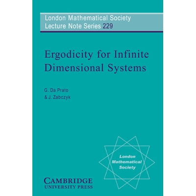 预订 Ergodicity for Infinite Dimensional Systems 无限维系统的遍历性 9780521579001