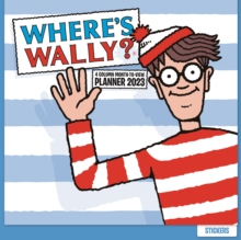 【预订】Where’s Wally Household Square Wall Planner Calendar 2023 9781529823479