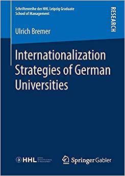 【预售】Internationalization Strategies of German Universities