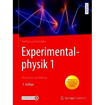 预订 Experimentalphysik 1: Mechanik und Wärme: 9783662627273