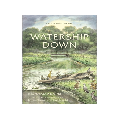 现货2024艾斯纳奖 兔子共和国 图像小说 经典儿童文学漫画版 英文原版 Watership Down 精装送礼 理查德·亚当斯