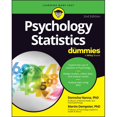 现货 Psychology Statistics for Dummies 心理学统计学入门: 9781394295319