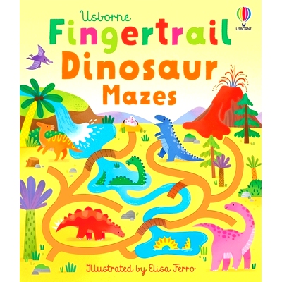 预订 Fingertrail Dinosaur Mazes 指路恐龙迷宫: 9781805075448