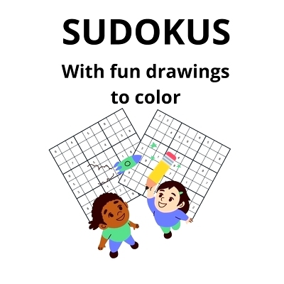 预订 SUDOKUS with fun drawings to color: 9798861418126