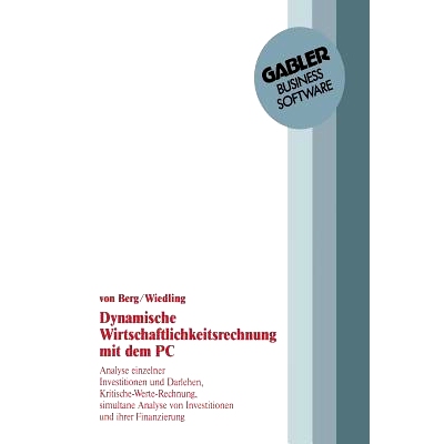 预订 Dynamische Wirtschaftlichkeitsrechnung mit dem PC: 9783663021094