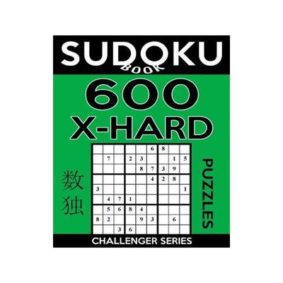 [预订]Sudoku Book 600 Extra Hard Puzzles: Sudoku Puzzle Book With Only One Level of Difficulty 9781546452638
