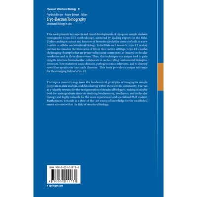 预订 Cryo-Electron Tomography Structural Biology in situ 冷冻电子断层扫描：原位结构生物学 9783031511738