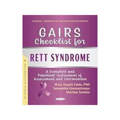 [预订]GAIRS Checklist For Rett Syndrome: A Complete and Practical Instrument of Assessment and Interventio 9781685073190