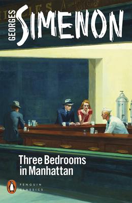 英文原版 乔治·西姆农 曼哈顿的三间屋 企鹅当代经典 Three Bedrooms in Manhattan by Georges Simenon