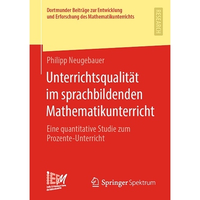 预订 Unterrichtsqualität im sprachbildenden Mathematikunterricht Eine quantitative Studie zum Prozente-Unterricht 97836