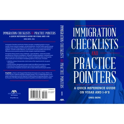 预订 Immigration Checklists and Practice Pointers 出入境检查表及实务指引: 9781641056328