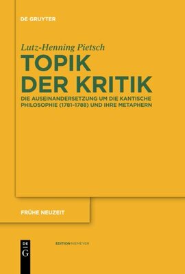 【预订】Topik der Kritik 9783110233674