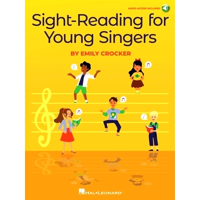 预订 Sight-Reading for Young Singers - Book/Audio Pack By Emily Crocker 面向年轻歌手的视奏 - 书籍/音频包，作者：Emily Cr