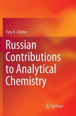 【预订】Russian Contributions to Analytical Chemistry