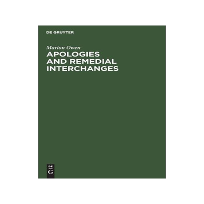 [预订]Apologies and Remedial Interchanges 9789027933607